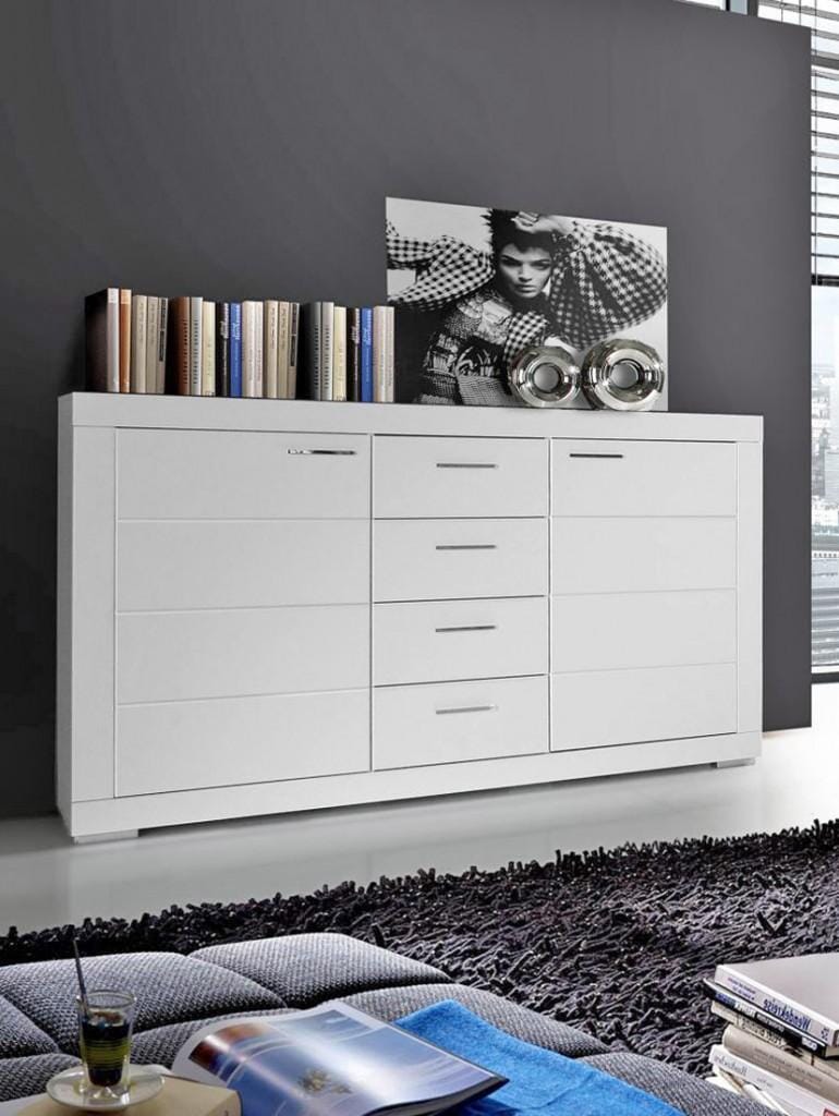 White and gray sideboard store