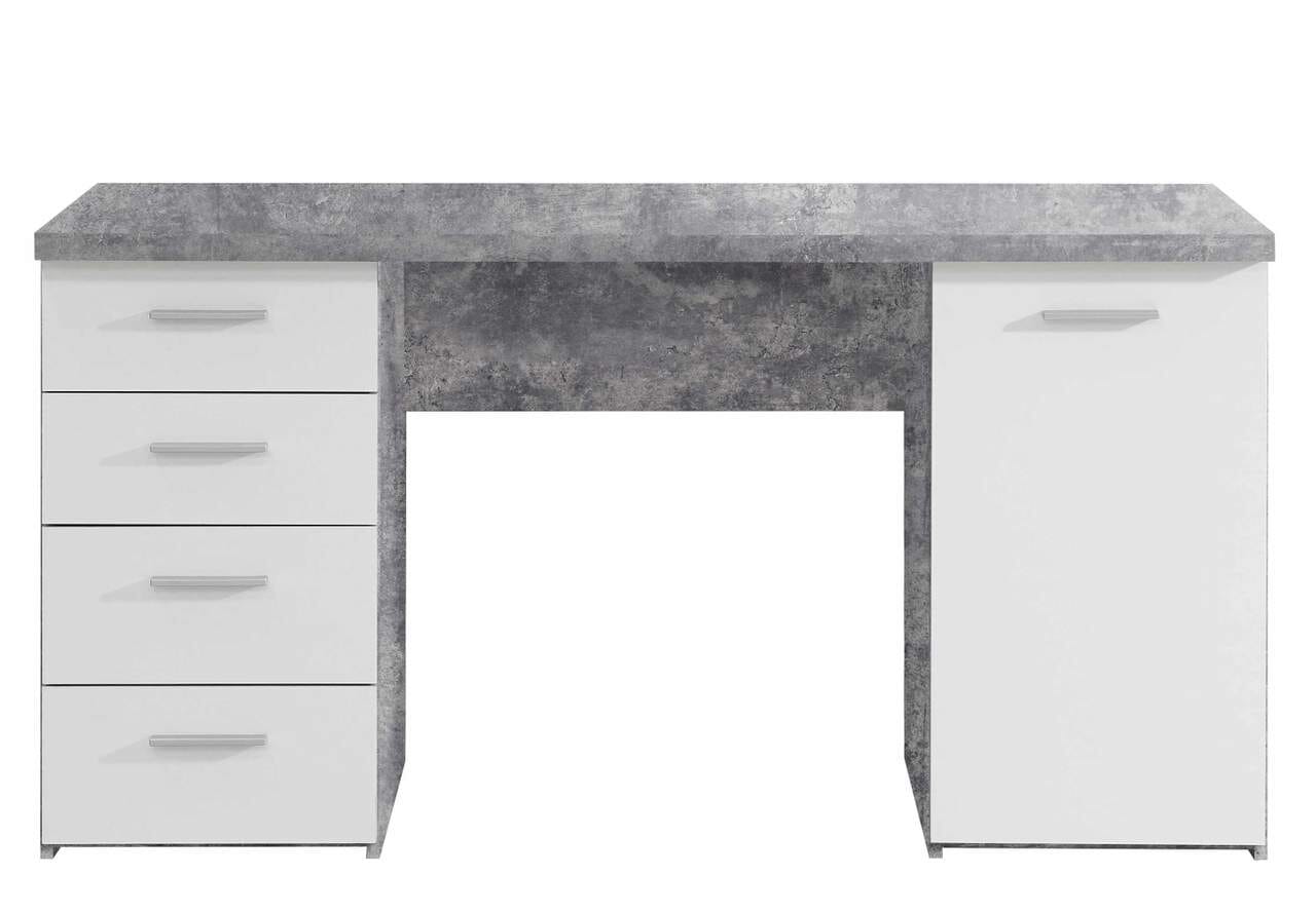 Schreibtisch Beton Optik